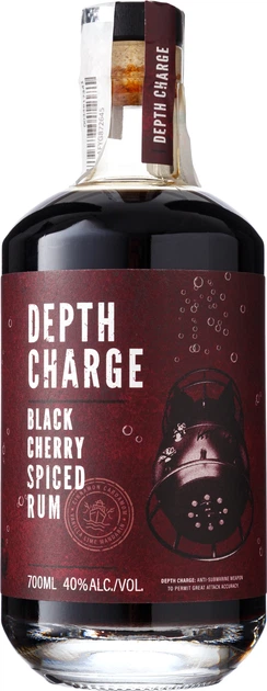 Ром Depth Charge Black Cherry Spiced Rum 0.7 л 40% (5052598285630 ...