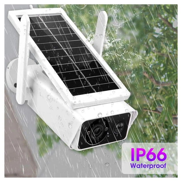 Камера відеоспостереження Solar Wifi вулична автономна на сонячній батареї бездротова