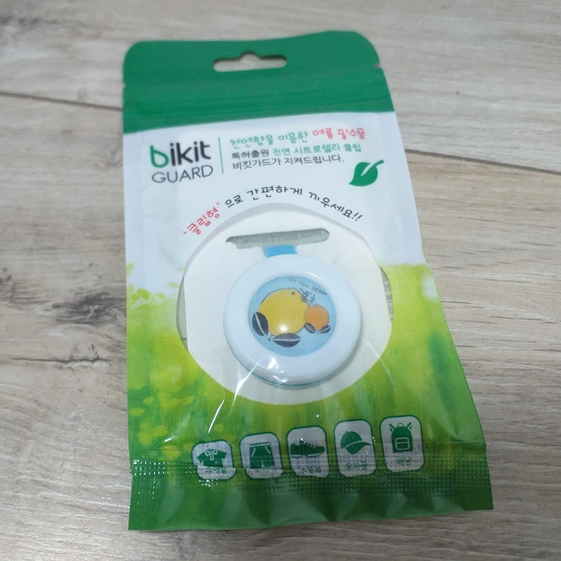 Клипса от комаров с натуральными экстрактами Bikit Guard Лимон (KG ...