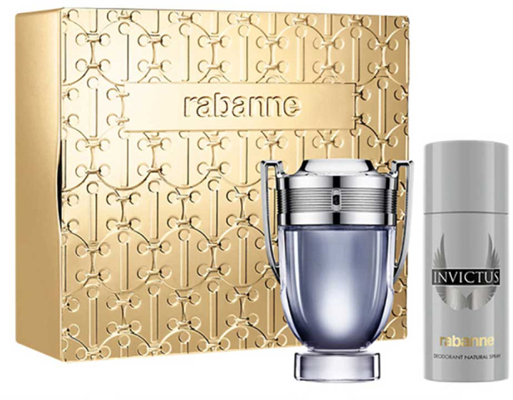Набор для мужчин Paco Rabanne Invictus Туалетная вода 100 мл ...