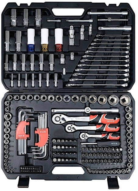 Набір інструментів YATO 198 предметів (YT-38850) – фото, відгуки ...