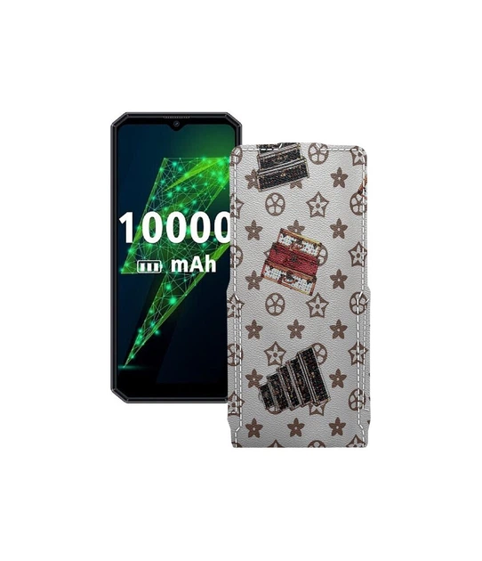Чохол-фліп із екошкіри для телефону Oukitel K15 Plus (K15 Pro) Луї ...
