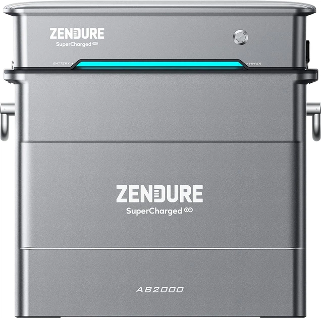 Система зберігання сонячної енергії Zendure Hyper2000 + AB2000 / 40 А⋅ ...