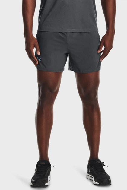 Чоловічі сірі шорти UA LAUNCH 5'' SHORT Under Armour XXL 1361492-012 от ...