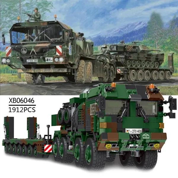 Конструктор OEM Military Tank Transport HX81 1912PCS – игрушки с ...