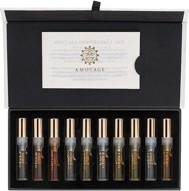 Набір пробників парфумована вода унісекс Amouage Library Collection 10 ...