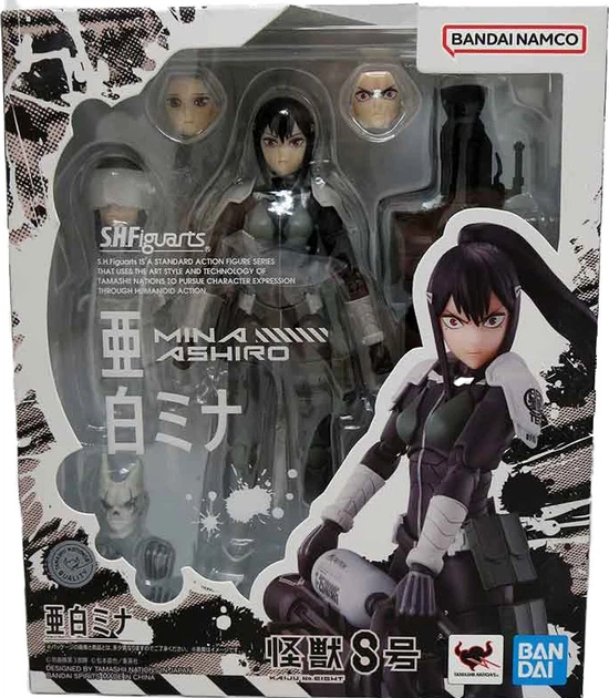 Фигурка Tamashii Nations Kaiju no 8 Mina Ashiro SH Figuarts 14 см (4573102661784) – фото, отзывы ...