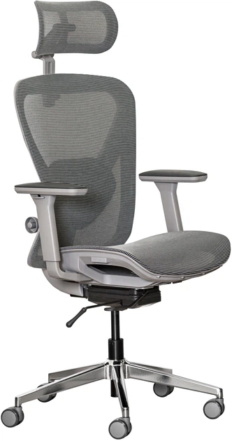 Офисное кресло Mealux Q1 Air Grey (HF Q-1 M/G) – купить онлайн на ROZETKA
