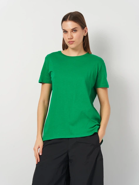 Футболка жіноча Zara 4174/825 M Зелена (04174825503032) – Брендовий ...