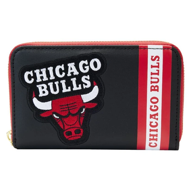 Гаманець Loungefly NBA Chicago Bulls Patch Icons Zip Around Wallet от ...