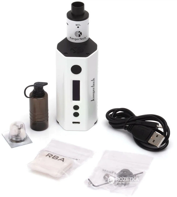 Стартовый набор Kangertech DripBox 160W Starter Kit White (KRDB160SKW ...