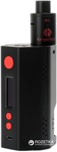 Стартовый набор Kangertech DripBox 160W Starter Kit Black (KRDB160SKB ...