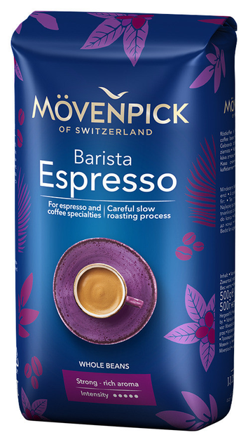 Купить Кофе в зернах Movenpick Barista Espresso 500 г Мувенпик ...