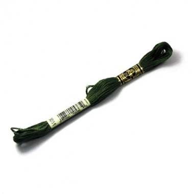 Нитки мулине DMC 3051 зеленый темный – фото, отзывы, характеристики в ...