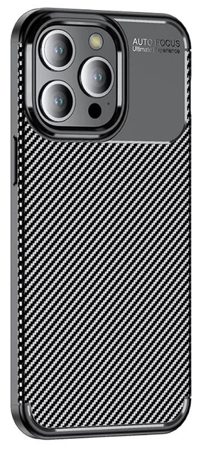 Чехол Autofocus Carbon на Apple iPhone 14 Pro Max / черный – фото ...