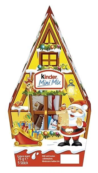 Набір Kinder Mini Mix Різдвяний будиночок 76 г – купити в Україні ...