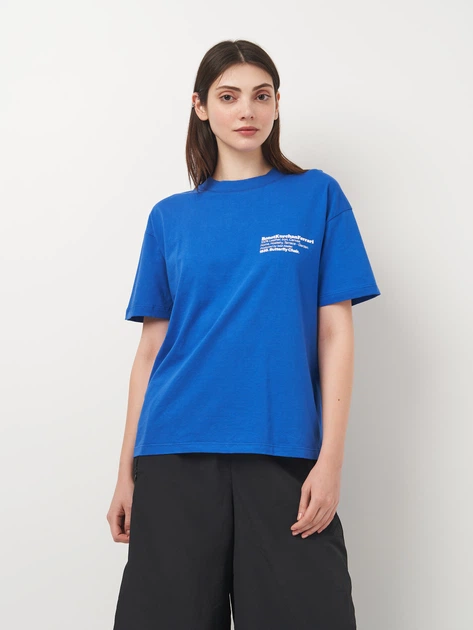Футболка женская Zara 5644/332 S Синяя (05644332400029) – в интернет ...