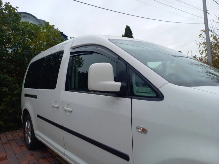 Вітровики (2 шт., Sunplex Sport) для Volkswagen Caddy 2004-2010 роки sp ...