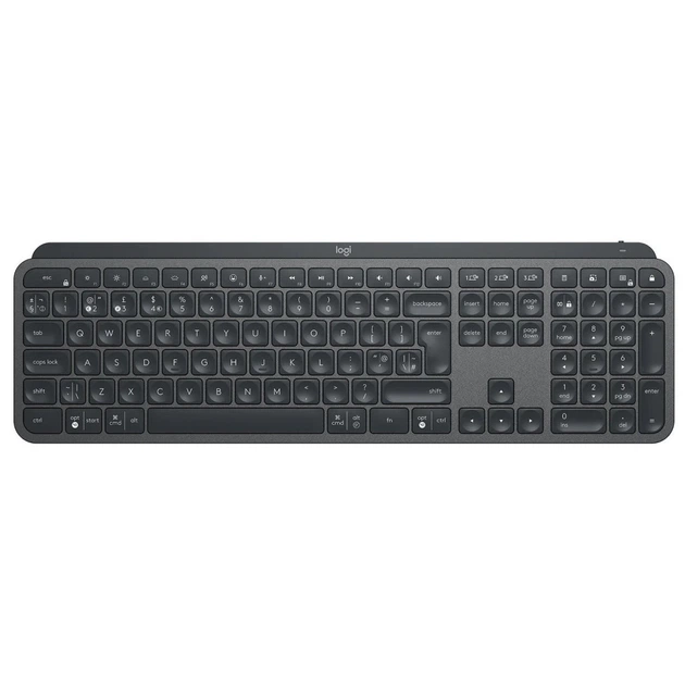 Клавиатура Logitech MX Keys Advanced for Business Wireless Illuminated UA Graphite – фото ...
