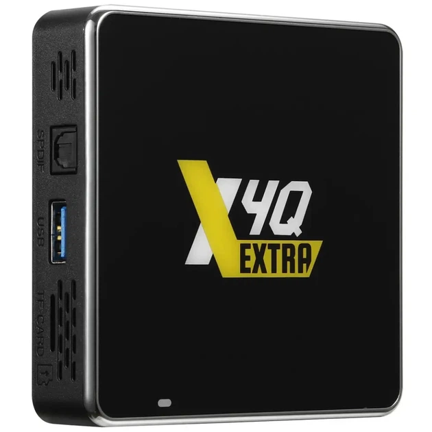 TV Медіаплеєр Ugoos X4Q EXTRA 4/128Gb/Amlogic S905X4/Android 11/WiFi 2.4G+5G/BT 5.1/BT Voice ...