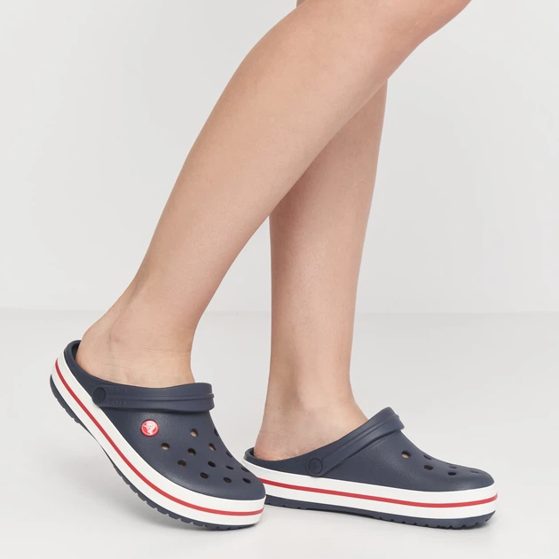 Чоловічі крокси Crocs Crocband Clog 11016-410 42-43 (M9/W11) 27 см Navy ...