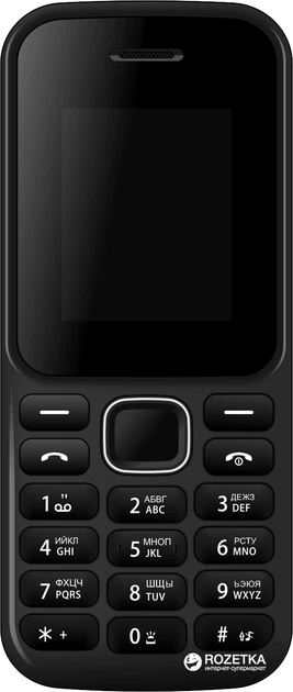 Мобильный телефон Bravis F180 Ring Dual Sim Black – фото, отзывы, характеристики в интернет ...