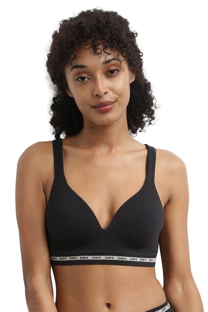 Топ с уплотнённой чашкой DIM 80B Черный (noir 0HZ) (107995) от продавца: Барви тіла – в интернет ...