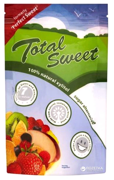 Заменитель сахара Total Sweet Ксилит (Березовый сахар) 225 г ...