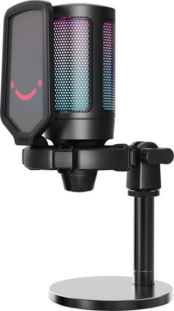 Конденсаторный микрофон FIFINE A6 RGB с поп-фильтром – фото, отзывы ...