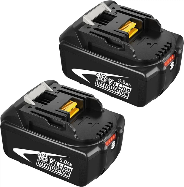Сменный аккумулятор для Makita 5А BL1815 BL1815N (2шт) Черный – фото ...