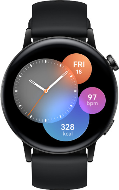 Смарт-часы Huawei Watch GT3 42mm Black (6941487229871) – фото, отзывы ...