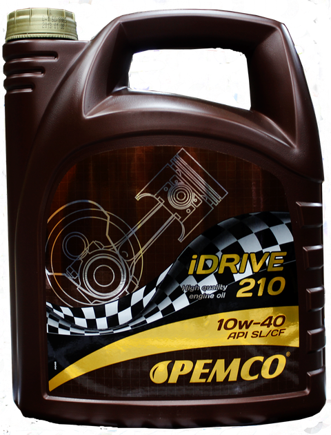 Моторное масло PEMCO iDRIVE 210 SAE 10W-40 SL/CF A3/B3 5 л – фото, отзывы, характеристики в ...