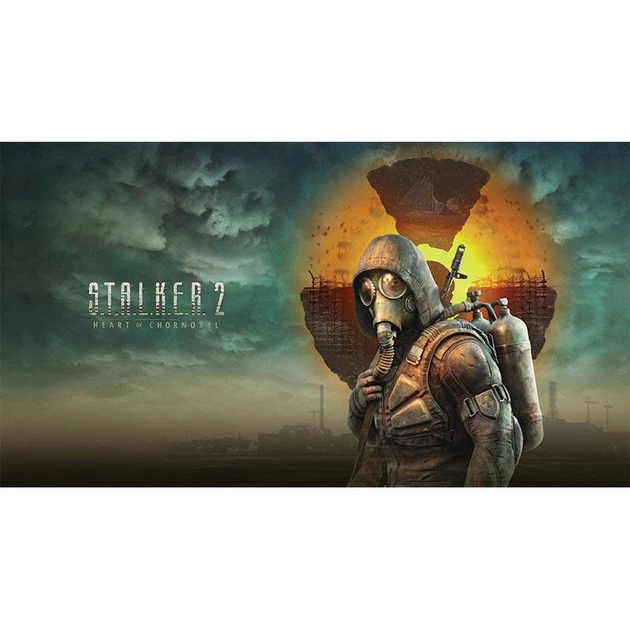 Прапор S.T.A.L.K.E.R. 2 (Сталкер 2) 135 × 90 см односторонній принт DU ...