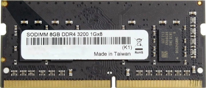 Оперативна пам'ять Samsung SO-DIMM, DDR4, 8Gb, 3200 MHz 1.2V, CL22 ...