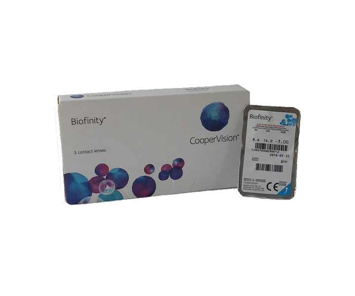 Контактные линзы CooperVision Biofinity 6шт – купить онлайн на ROZETKA