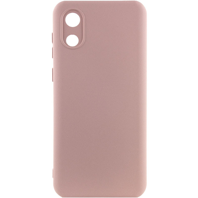 Чехол Epik Silicone Cover Lakshmi Full Camera (A) для Samsung Galaxy A03 Core Розовый / Pink ...