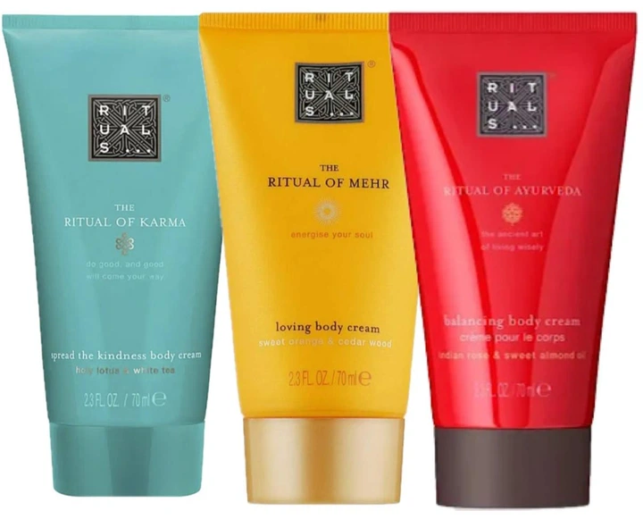 Подарунковий набір кремів для тіла Rituals The Ritual Body Cream Mini ...