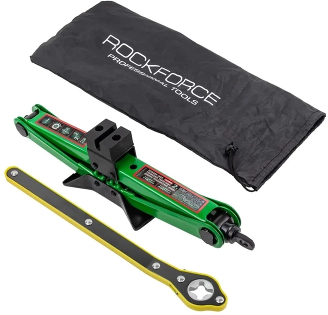 R̲O̲Z̲E̲T̲K̲A̲ | Домкрат Rock Force Ромб 2 т 115-400 мм в чехле (RF ...