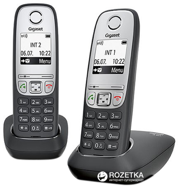 Gigaset A415 Duo Black (L36852H2505S301) – фото, отзывы, характеристики ...