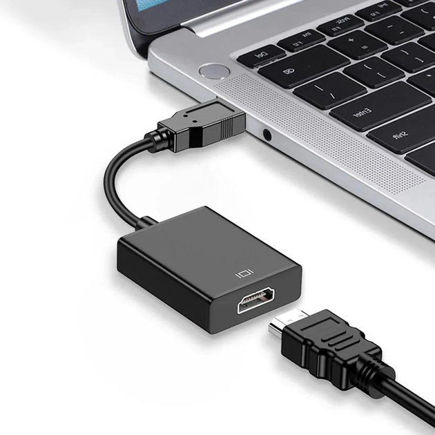 Переходник с USB 3.0 на HDMI PC LCD HDTV Адаптер внешняя видеокарта для ...