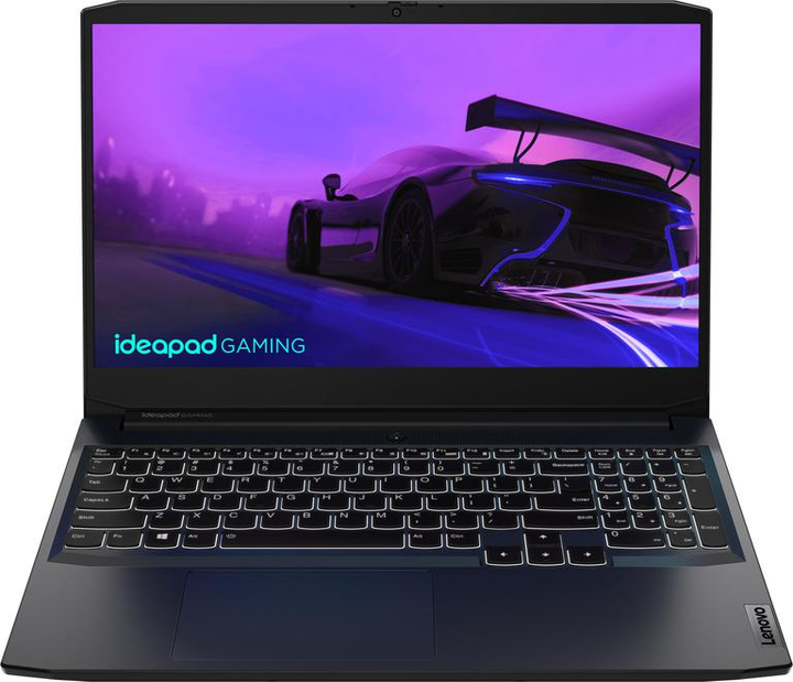 Ноутбук 15.6FM/R5 5500H/16/512/RTX 2050 4GB/DOS/BL/Shadow black LENOVO ...