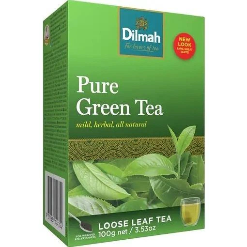Чай зелений листовий Dilmah Pure Green Tea 100г от продавца: Пан_Зерно ...
