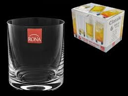 Набір склянок низьких Rona Classic 1605-0-280 280 мл 6 шт – фото, отзывы, характеристики в ...