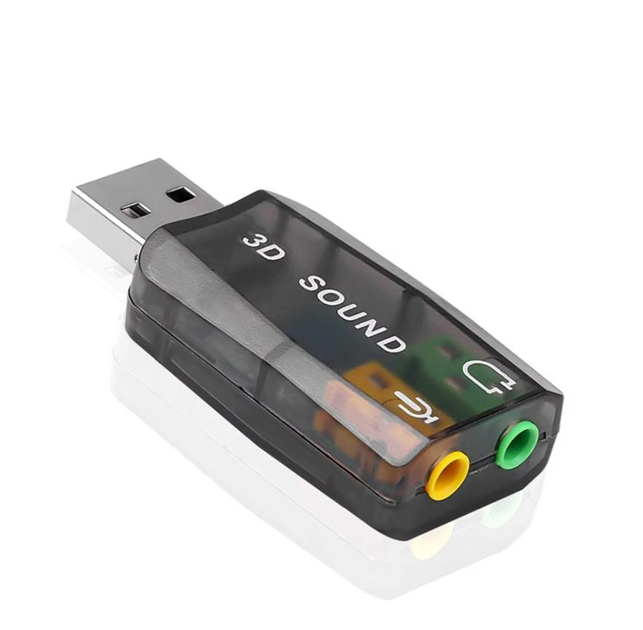 Звуковая карта USB 3D Sound Card Коробочная версия – фото, отзывы ...