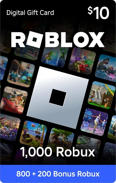 ROZETKA » 1000 Robux Roblox Gift Card | 1000 Робукс Роблокс Карта ...
