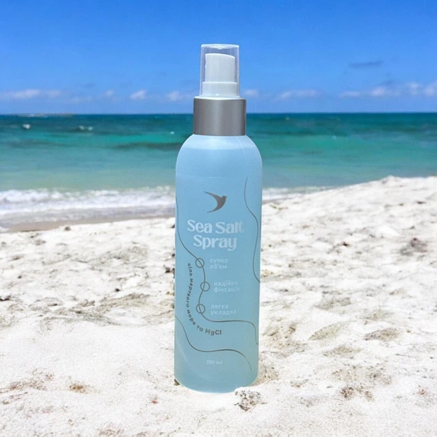 Спрей Soika для волосся текстуруючий з сіллю Мертвого моря та MgCl, 200 ...