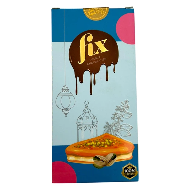 Дубайский Шоколад 200г Fix Chocolate Dubai Knafeh and Pistachio з ...