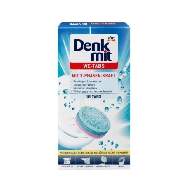 Таблетки Denk mit для чищення унітазу 16шт (4010355488558) – фото ...