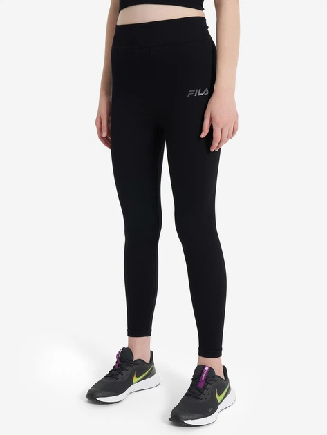 Подростковые спортивные леггинсы для девочки Fila 133501FLA-99 164-170 см Черные (2999002573538 ...
