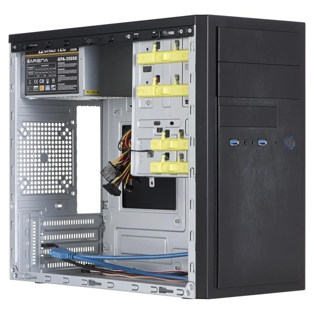 Корпус Chieftec HT-01B-350S8 Black 350 Вт – фото, отзывы ...